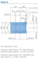 China Used 6 Axis YASKAWA GP180 Pick And Place Machine 2702mm Arm Industrial Robot for sale