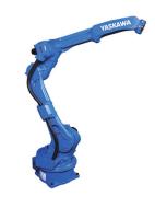 China 6 Axis YASKAWA GP25 Pick And Place Machine 25kg Payload 1730mm Arm Industrial Robot for sale