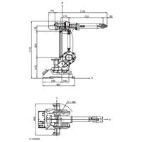 China Used Industrial Automatic Welding Robot With OTC Welbee P400 Welding Sourse for sale
