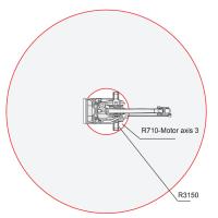 China IRB 660 Used Robot Manipulator With Payload 180 - 250kg Palletizing Robot Arm for sale