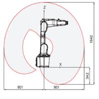 China IRB1200 6 Axis Used ABB Robot Arm Flexible For Welding And Handing for sale
