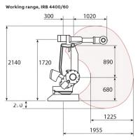 China Used Industrial Cutting / Deburring Robots Used ABB Robot IRB 4400 6 Axis for sale