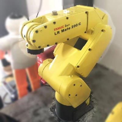 China Second Hand Mini Industrial Robot LR Mate 200iD  For Cafe / Ice Cream Station for sale