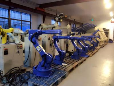 China 25kg Payload GP12 Electric Used Yaskawa Robot 6 Axis Industrial Robotic Arm for sale