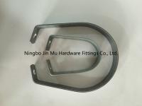 China Sprinkler Tubing Clips And Clamps , 25 mm Bandwidth Irrigation Pipe Clamps for sale
