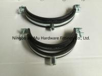 China Compact Structural Tube Mounting Clamp , 20 mm Bandwidth Tube Clamps Stainless Steel for sale