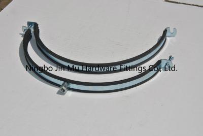 China Ventilation Pipe Galvanized Pipe Clamp , Stainless Steel Clamps For Pipe for sale
