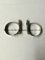 China Steel T Bolt Band Clamps , Turbo Parts Exhaust Muffler System V Band Hose Clamp for sale