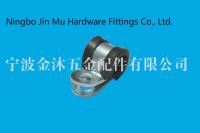 China Rubber Coated Stainless Steel Hose Clamps , Electrical Wire Cable Clips for sale