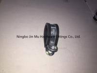 China M6 Wire Rope Wire Hose Clips / Metal Cable Clamps With Rubber Lined Stainless Steel Material for sale