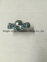 China 1 / 2 Inch Electro Galvanized F Stainless Steel Pipe Clamp With M8 / M10 Nut Connection for sale