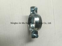 China M8 Nut Connect Stainless Steel Pipe Clamp Fasteners 20 mm Bandwidth 1.5 mm Thick for sale