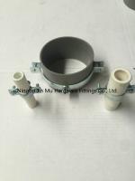 China 2 Inch / 2.5 Inch Pipe Clamp Fitting , Stainless Hose Clamps Heavy Duty Corrosion Resistance for sale