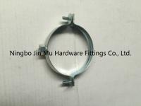 China 110 mm - 115 mm Structural Pipe Clamps , CE Steel Clamp On Framing Fittings for sale