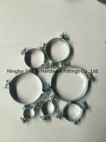 China Standard Stainless Steel Gas Pipe Fittings , Structural Pipe And Tube Clamps for sale