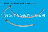 China Heavy Duty Wall Mount Industrial Pipe Clamp Without Rubber Size 630mm for sale