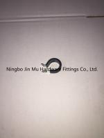 China Carbon Steel  Fixing Cable Small Hose Clamp , Rubber Lined Steel Wire Rope Clamp for sale