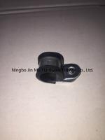 China Standard Carbon Steel Small Hose Wire Rope Clips , 20 mm Bandwidth Metal Rope Clamps for sale