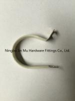China Standard Rubber Coated R Type Wire Harness Clips With Long Life Time , Ce Certificated for sale