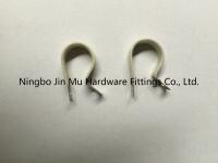 China Standard Rubber Coated R Type Wire Harness Clips With Long Life Time , Ce Certificated for sale