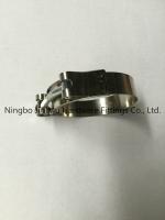 China Stainless Steel Heavy Duty T Bolt Band Clamps Customized Size For Medical Equipment for sale