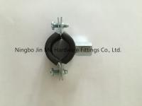 China 3/8 Inch Rubber Lined Pipe Clips Corrosion Resistance Quick Installation for sale