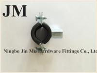 China M8 / M10 Rubber Lined Hose Clamps For Heating Pipes / Gas Distribution Pipe for sale