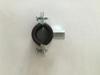 China 1.8 mm / 2.0 mm Thick Rubber Pipe Clamp For Heating / Sanitary Pipe Lines for sale