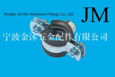 China 3 / 8 Inch Pipe Support Clamps With M8 / M8 / M10 Connection , 3/8