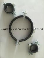 China 3 / 4 Inch Galvanised Pipe Clamps , Wall Pipe Fixing Stainless Steel Pipe Clamps And Brackets for sale