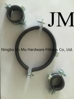 China M8 Nut 6 Inch / 1 Inch Pipe Clamp , Stainless Steel Clamps For Pipe Support for sale