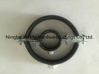 China Pipe Support Rubber Pipe Clips Stainless Steel 20 mm Bandwidth 1.5 mm Thick for sale