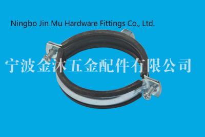 China Metal Pipe Support Clamps With EPDM Rubber M8 / M10 Connection Quick Installation for sale