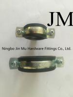 China Metal Pipe Support Clamps With EPDM Rubber M8 / M10 Connection Quick Installation for sale