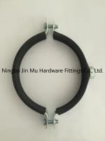 China 25 mm Bandwidth Pipe Support Clamps For Heating / Sanitary Pipe Line Fastener for sale