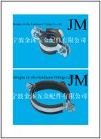 China M5 X 15 Locking Screw EPDM Rubber Galvanized Pipe Clamp Customized Size for sale