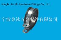 China Industrial Rubber Cushioned Stainless Steel Gas Hose Clamps Round Head Type for sale