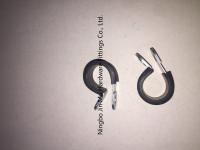 China Industrial Rubber Cushioned Stainless Steel Gas Hose Clamps Round Head Type for sale