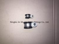 China R Type Rubber Lined Gas Hose Clips , 4 Wide Type Aperture M6 Constant Tension Hose Clamps for sale