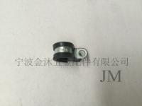 China Zinc Plated Steel Rubber Coated Gas Hose Clamps For Fixing Pipe -40℃ ~ +120℃ Temp Range for sale
