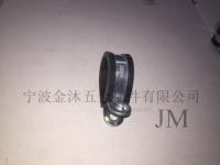 China Rubber Cushioned Hose Clamps Stainless Steel With 0.6 mm 0.8 mm 1.0 mm Band Thickness for sale