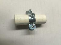 China Zinc Plated Stainless Steel Pipe Clamp Size 1/2