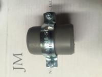 China 5 Inch Stainless Steel Pipe Clamp with M8 / M10 Nut Connection 20 mm Bandwidth for sale