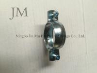 China 5 Inch Stainless Steel Pipe Clamp with M8 / M10 Nut Connection 20 mm Bandwidth for sale