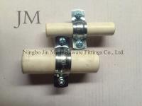 China 5 Inch Stainless Steel Pipe Clamp with M8 / M10 Nut Connection 20 mm Bandwidth for sale