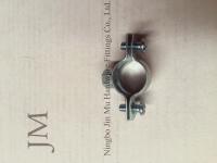 China M8 Nut Connection Stainless Steel Pipe Clamp With Zinc Plated Dm 110 mm - 115 mm for sale