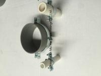 China Standard Stainless Steel Band Clamps , Quick Installation Pipe Clamp Fittings for sale