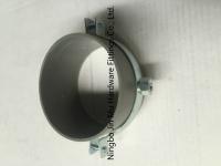 China Standard Stainless Steel Band Clamps , Quick Installation Pipe Clamp Fittings for sale