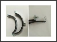 China Round Quick Pipe Clamp Heavy Duty For Heating Pipes / Waste Water Pipes -40 ~ 110 Deg for sale