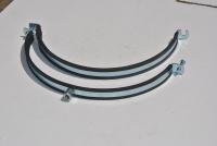 China Round Quick Pipe Clamp Heavy Duty For Heating Pipes / Waste Water Pipes -40 ~ 110 Deg for sale